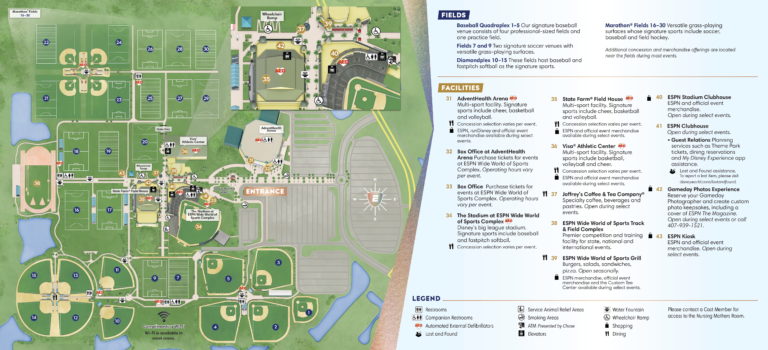 ESPN Wide World of Sports Map - Kelly Does Life