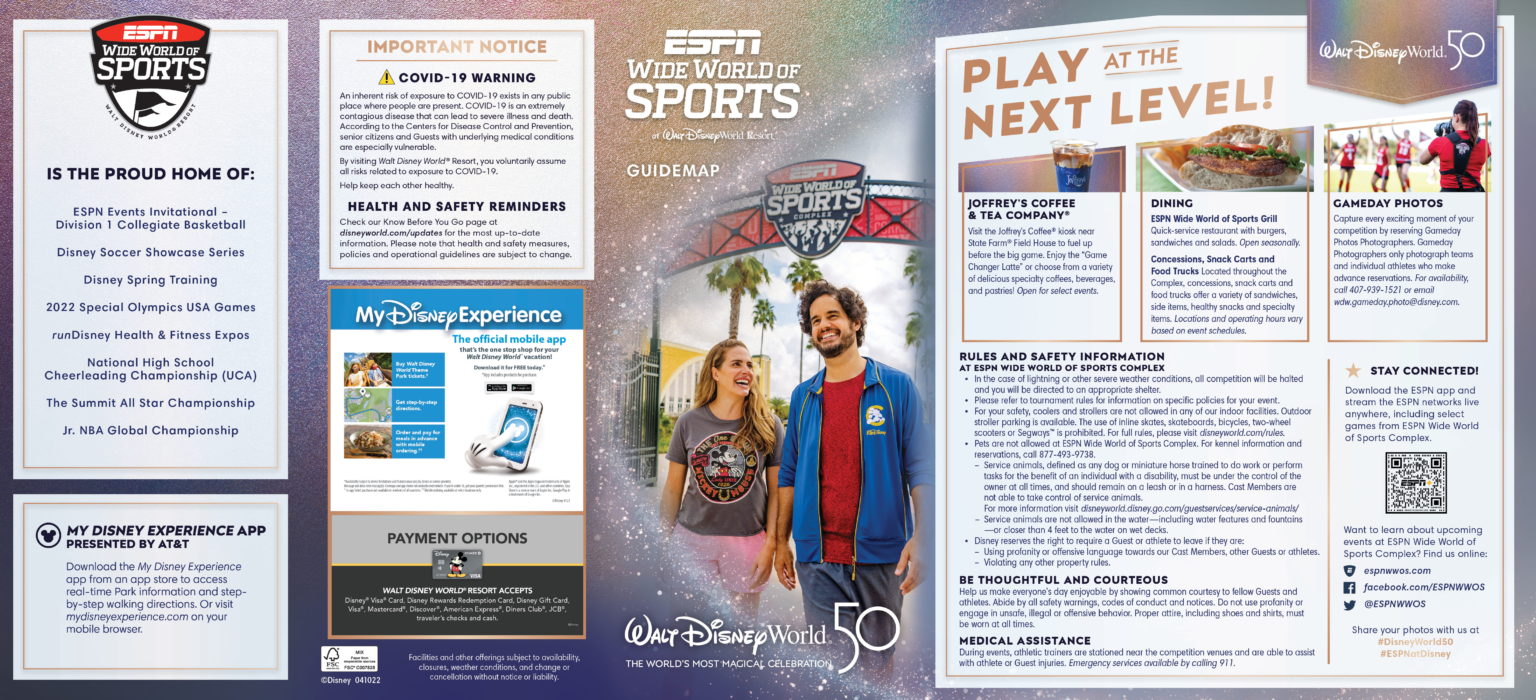 ESPN Wide World of Sports Map - Kelly Does Life