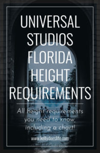 Universal Studios Florida Height Requirements – Chart Included! - Kelly ...